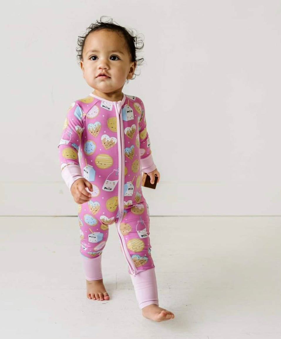 Little Sleepies Pink Cookies & Milk – The Rainbow Connection